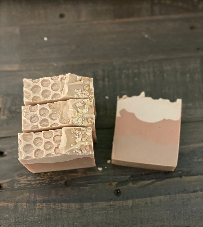 Oat Milk & Honey Cold Process Soap/ Mini Handmade Soap/mini - Etsy