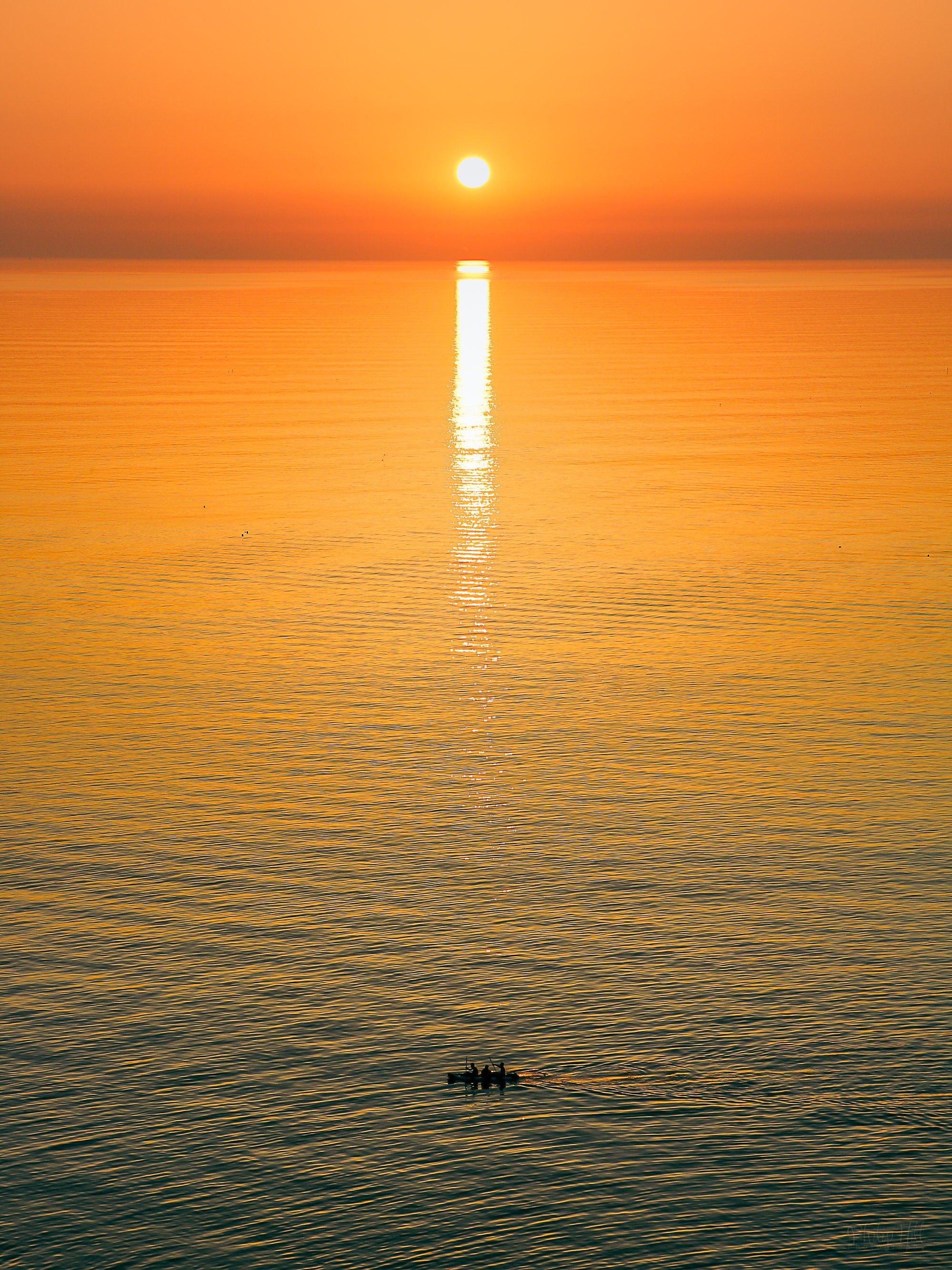 Cornwall Sunset Sea Ocean Canoe Photo Photo Print - Etsy