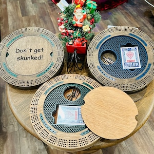 4-person Cribbage Board - Etsy