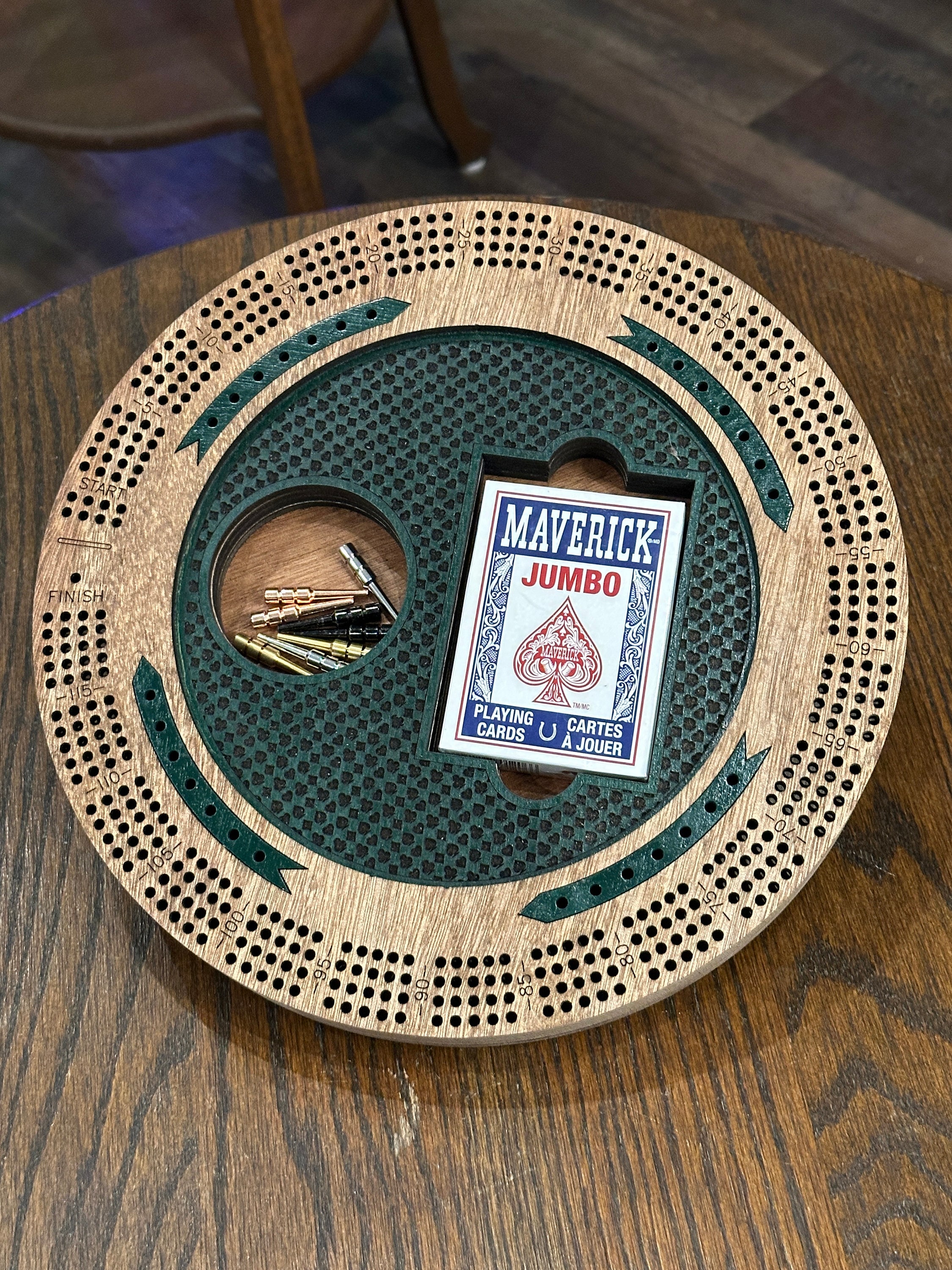 4-person Cribbage Board - Etsy