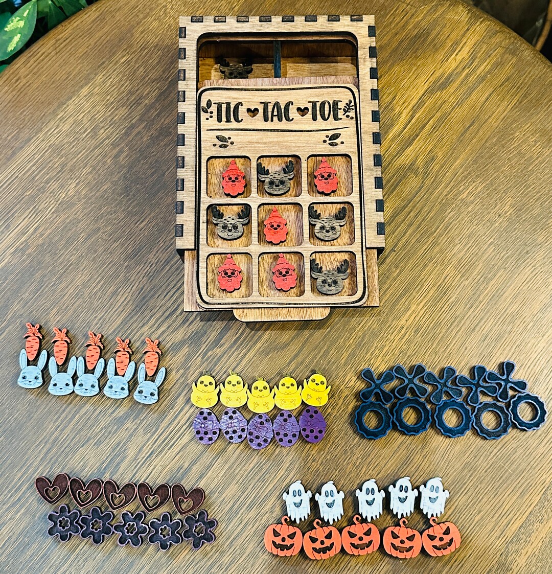 Tic Tac Toe for All Seasons! - Etsy