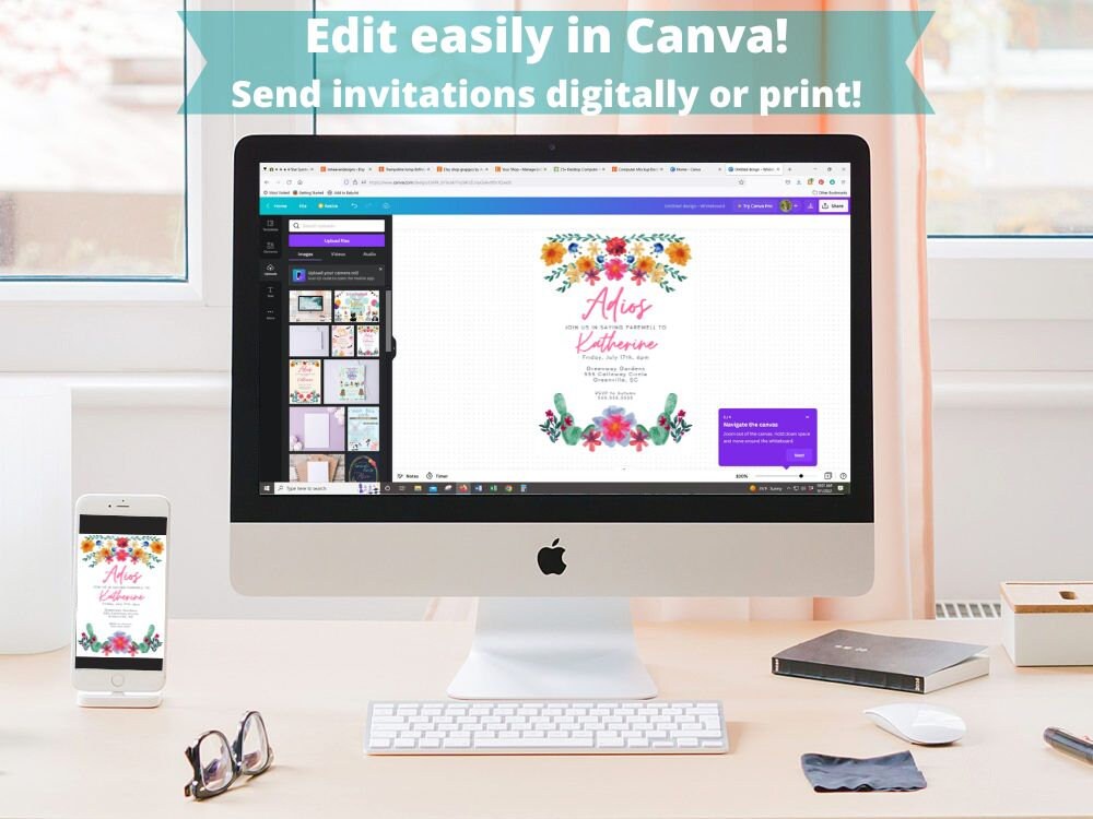 Editable Farewell Fiesta Invitation, Going Away Party, Farewell Fiesta ...