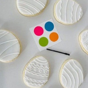 1 PYO Cookie| Paint Your Cookie| Sugar Cookie| Easter Cookie| Color a ...
