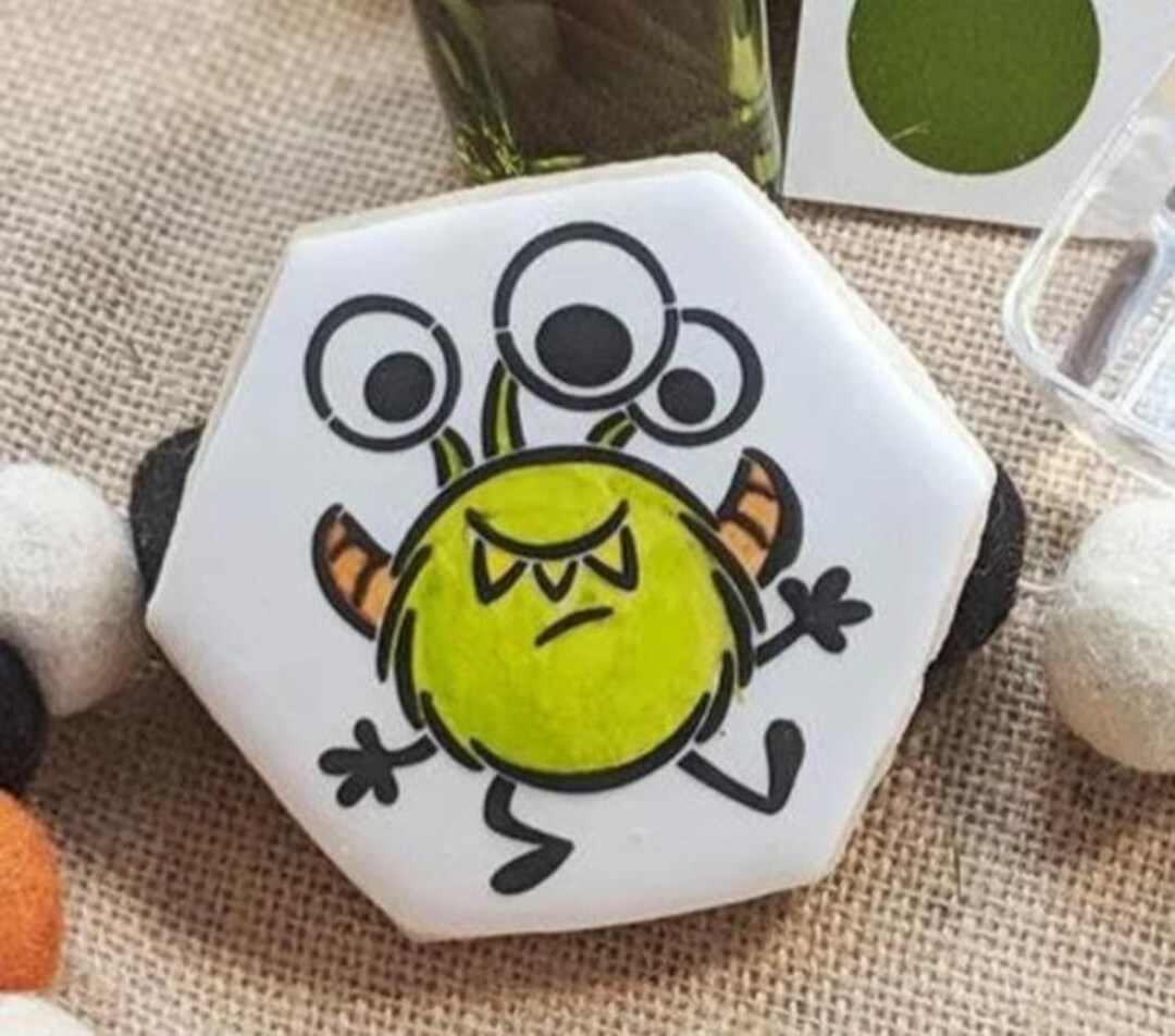 Halloween PYO Cookie Sugar Cookie Halloween Cookies Color a Cookie ...