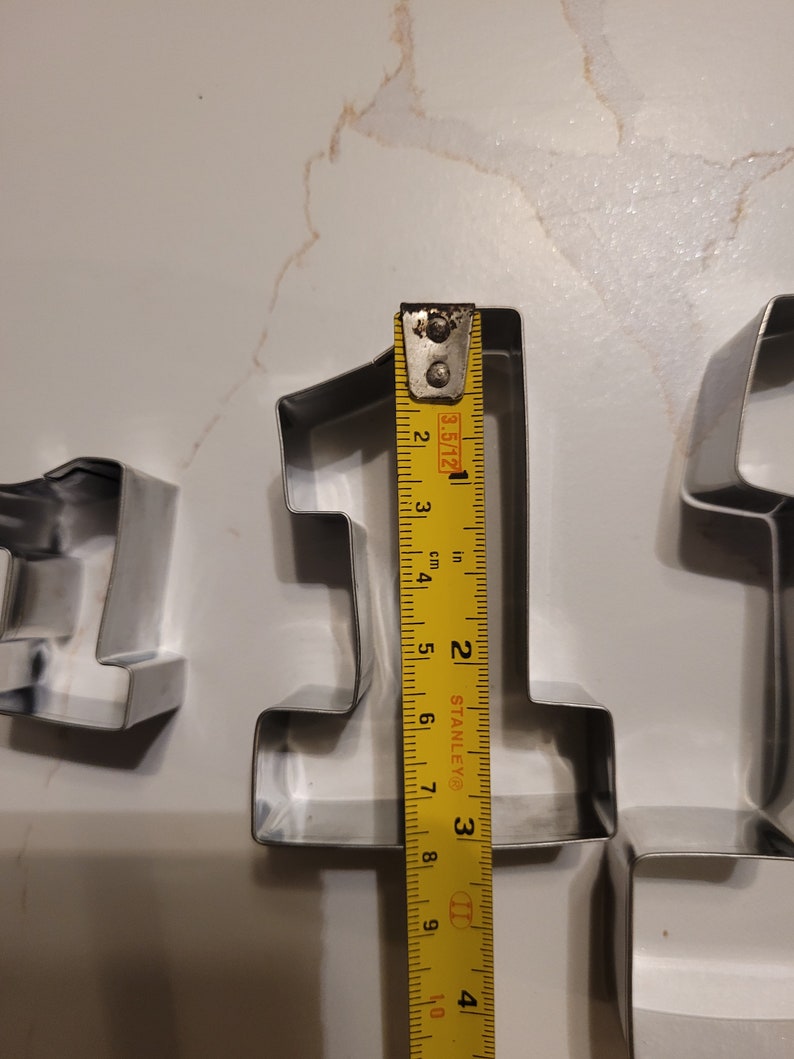 12 Number Party Favor Cookies Sugar Cookies First Birthday Cookies ...