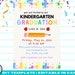 Prek-fifth Grade Graduation Invitation | Graduation Invitation ...