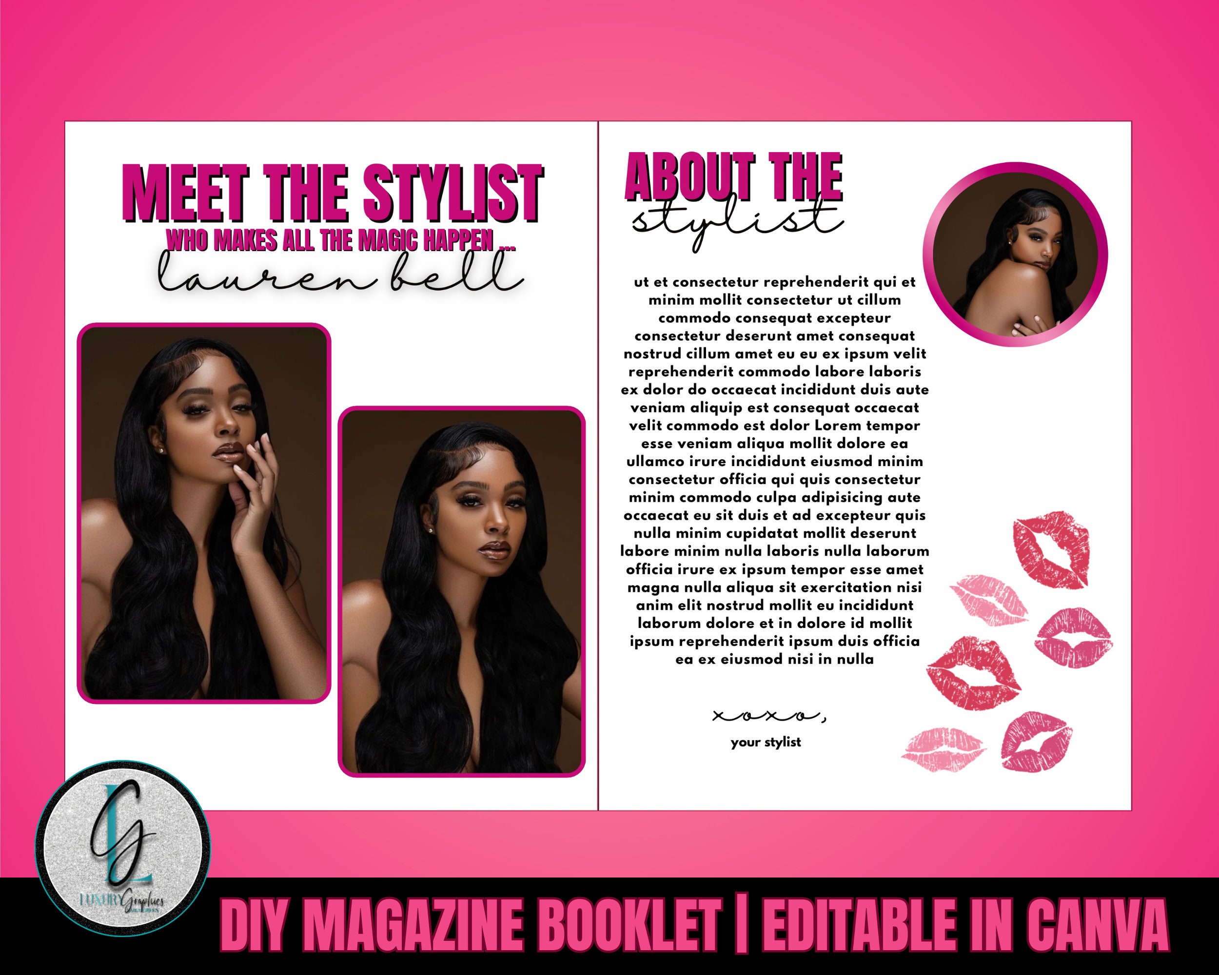 90s Magazine Booklet | Hair Booklet | Nail Tech Magazine | MUA Magazine ...