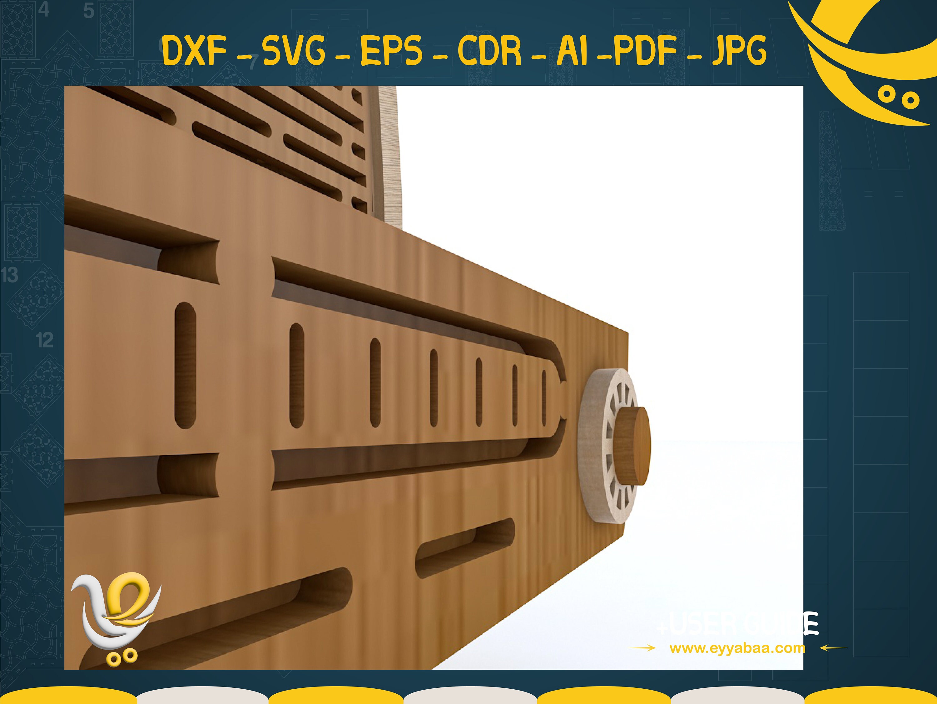 Radio Shaped Tissue Container Box CNC Laser Cutting File 2.7 - Etsy