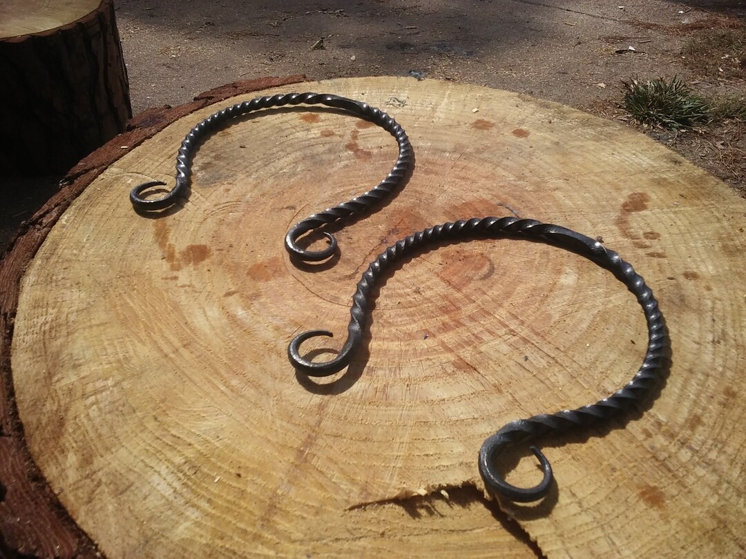 Hand Forged Blackened Viking Neck Torc - Etsy