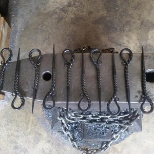 Hand Forged Medieval / Viking Eating Spike / Scribe - Etsy