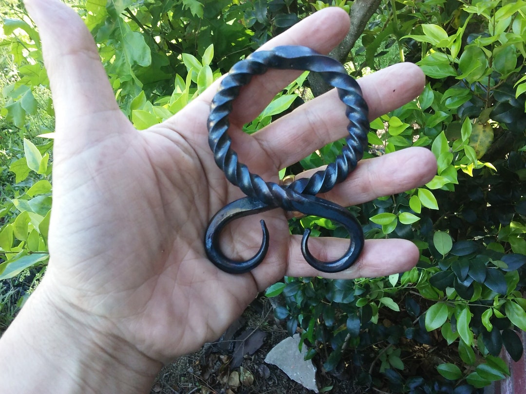 Hand Forged Blackend Troll Cross Belt Buckle - Etsy