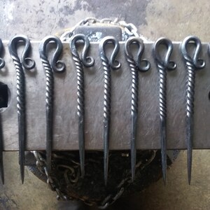 Hand Forged Medieval / Viking Eating Spike / Scribe - Etsy