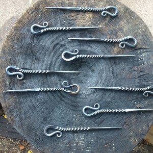 Hand Forged Medieval / Viking Eating Spike / Scribe - Etsy