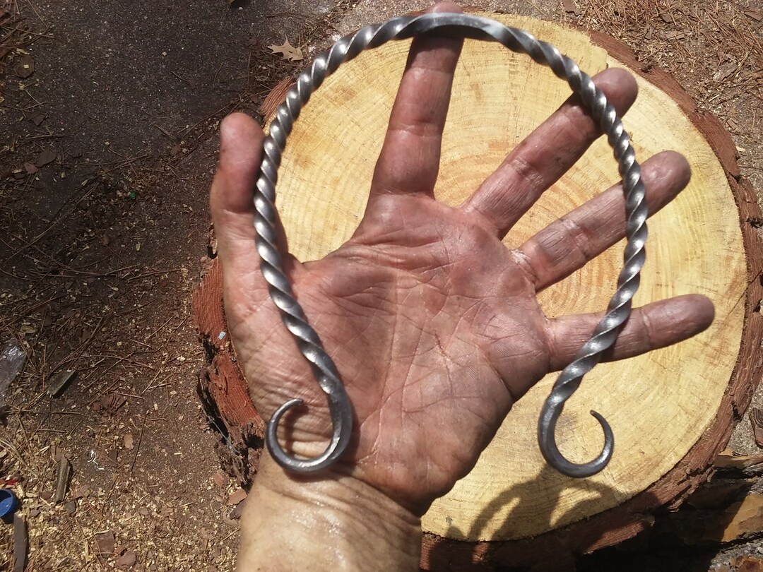 Hand Forged Viking Neck Torc - Etsy