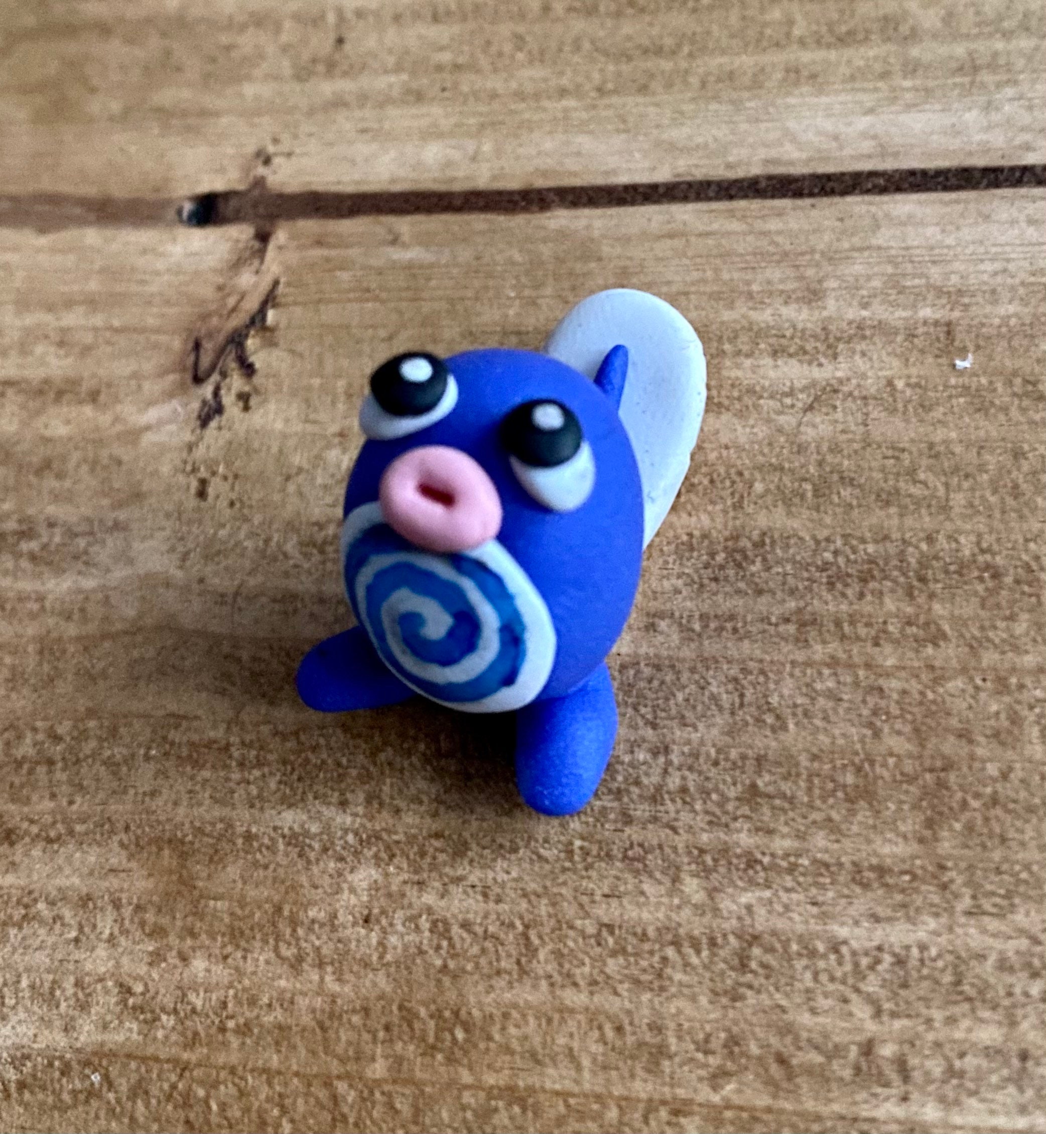 Poliwag Pokémon Handmade Fimo Clay Figure Small - Etsy