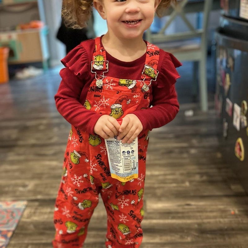 2t Christmas Overalls - Etsy