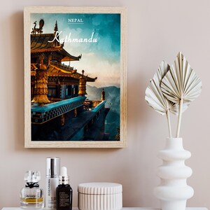 Nepal Kathmandu Poster Nepal Digital Download Prints Cool Wall Decor ...