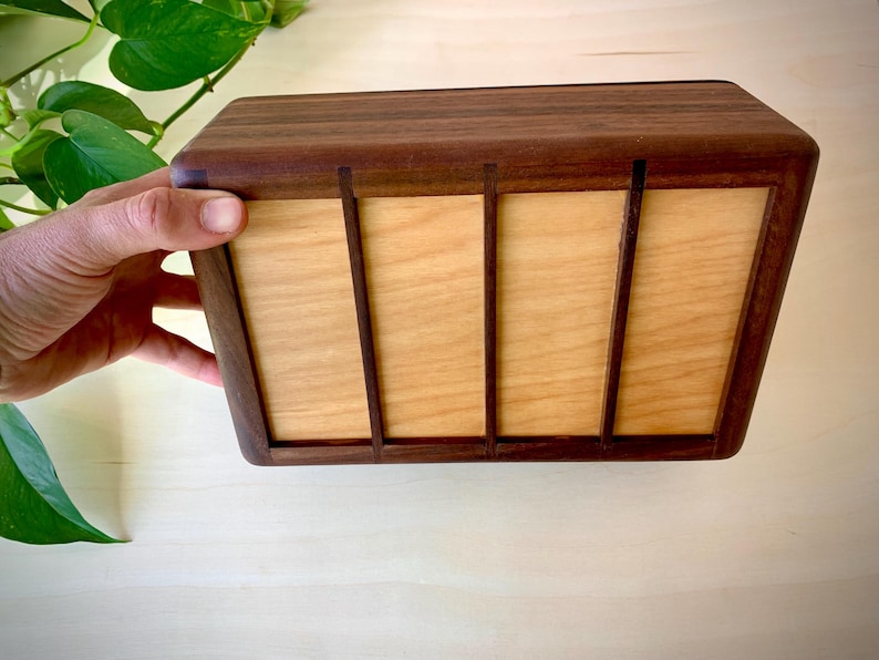 Handmade Walnut Gift Box, Keepsake Box - Etsy