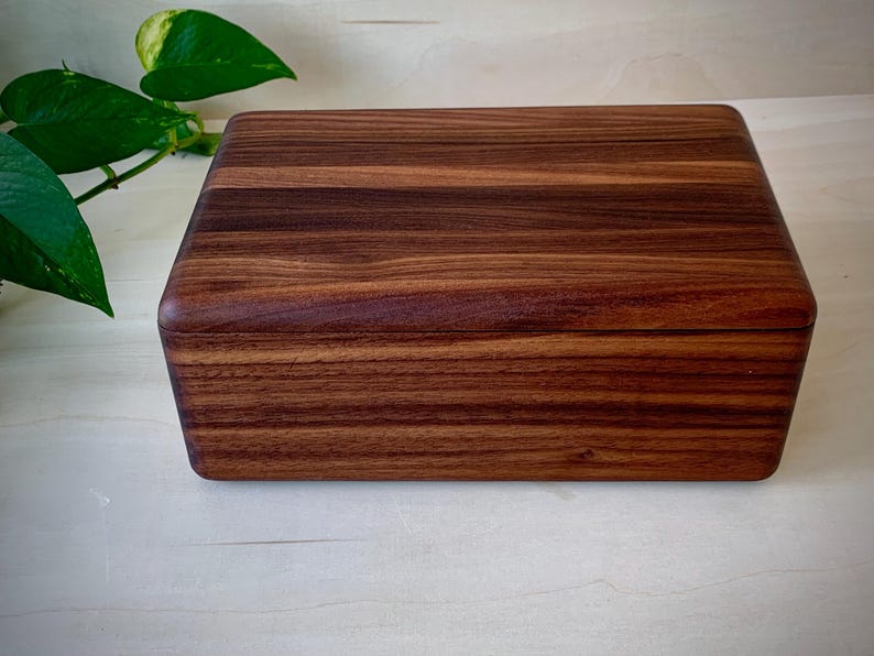 Handmade Walnut Gift Box, Keepsake Box - Etsy