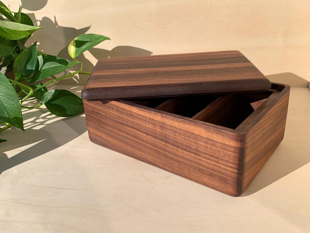 Handmade Walnut Gift Box, Keepsake Box - Etsy