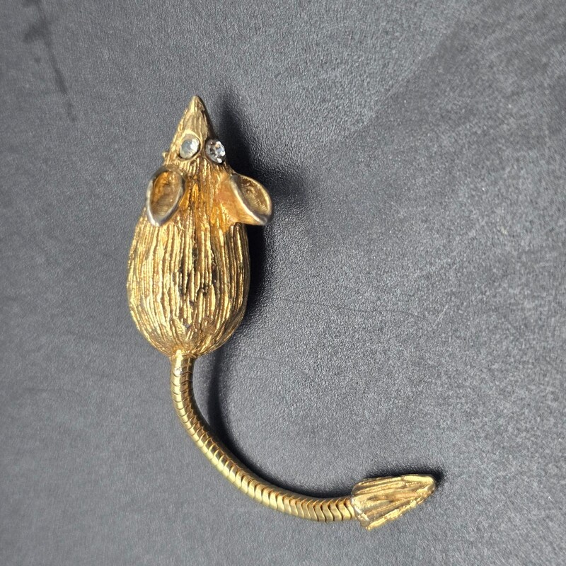 Vintage Mouse Pin - Etsy