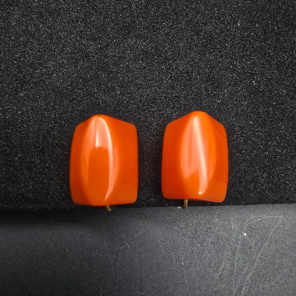 Orange Bakelite - Etsy