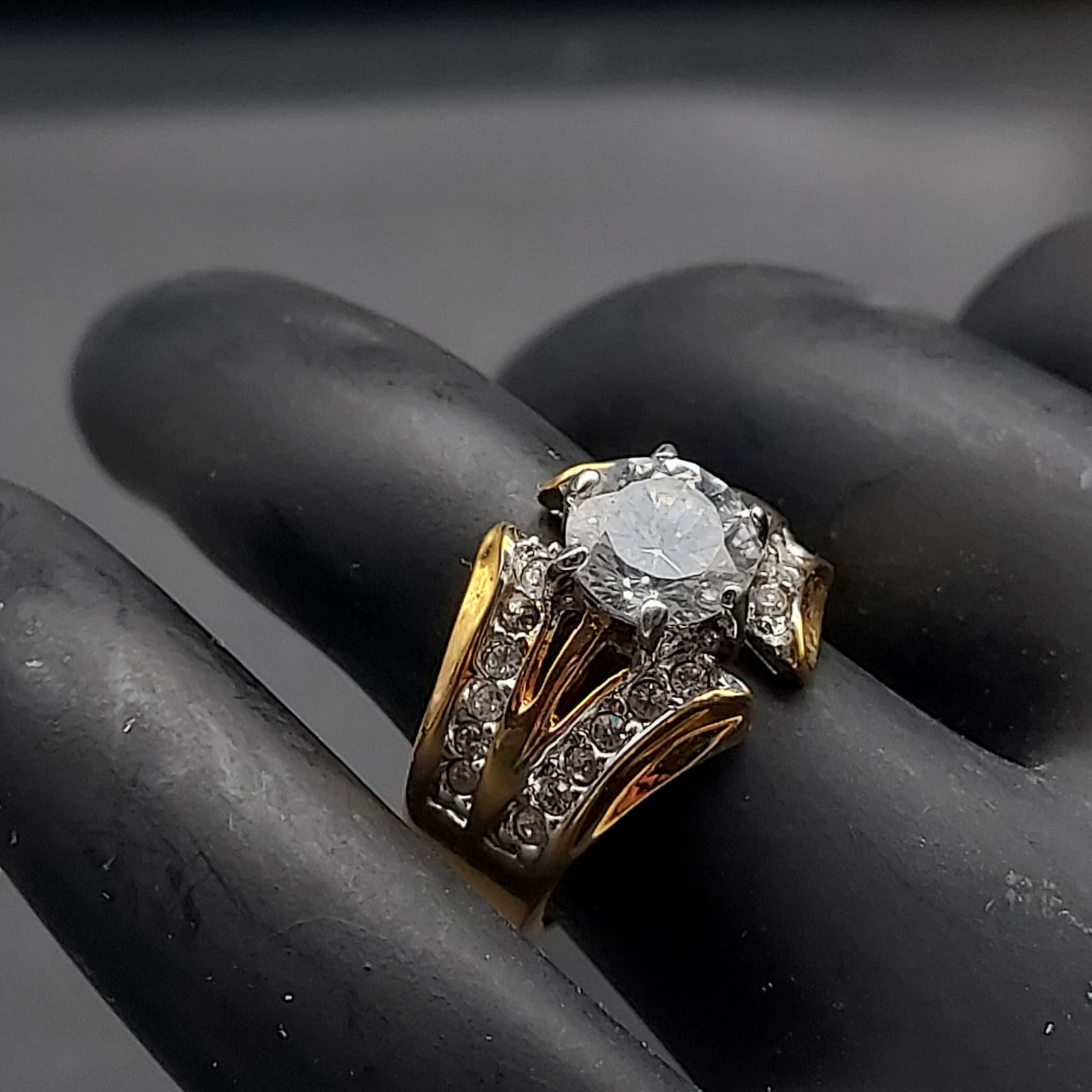 Lind 14K GE Cubic Zirconia CZ Ring Size 5 Made in China - Etsy Lind 14K GE Cubic Zirconia CZ Ring Size 5 Made in China - Etsy