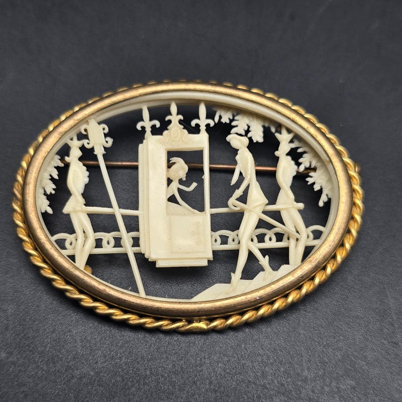 Celluloid Carved - Etsy