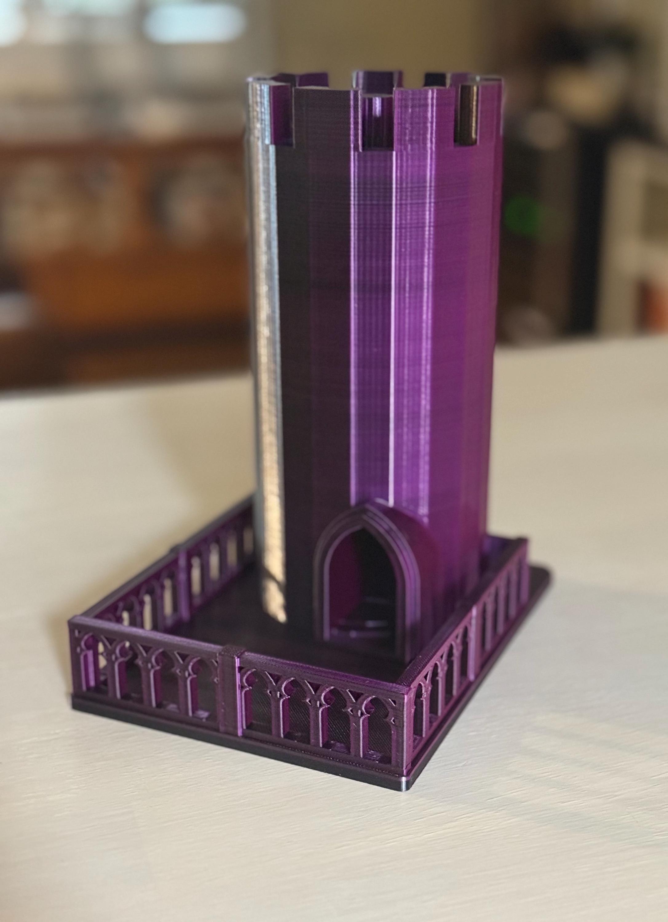 Enclosed Roll Dice Tower Simple Effective Design 3D Printed - Etsy