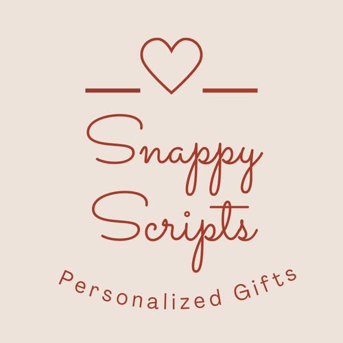 SnappyScripts - Etsy