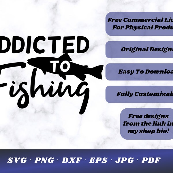 Fishing Clip Art - Etsy