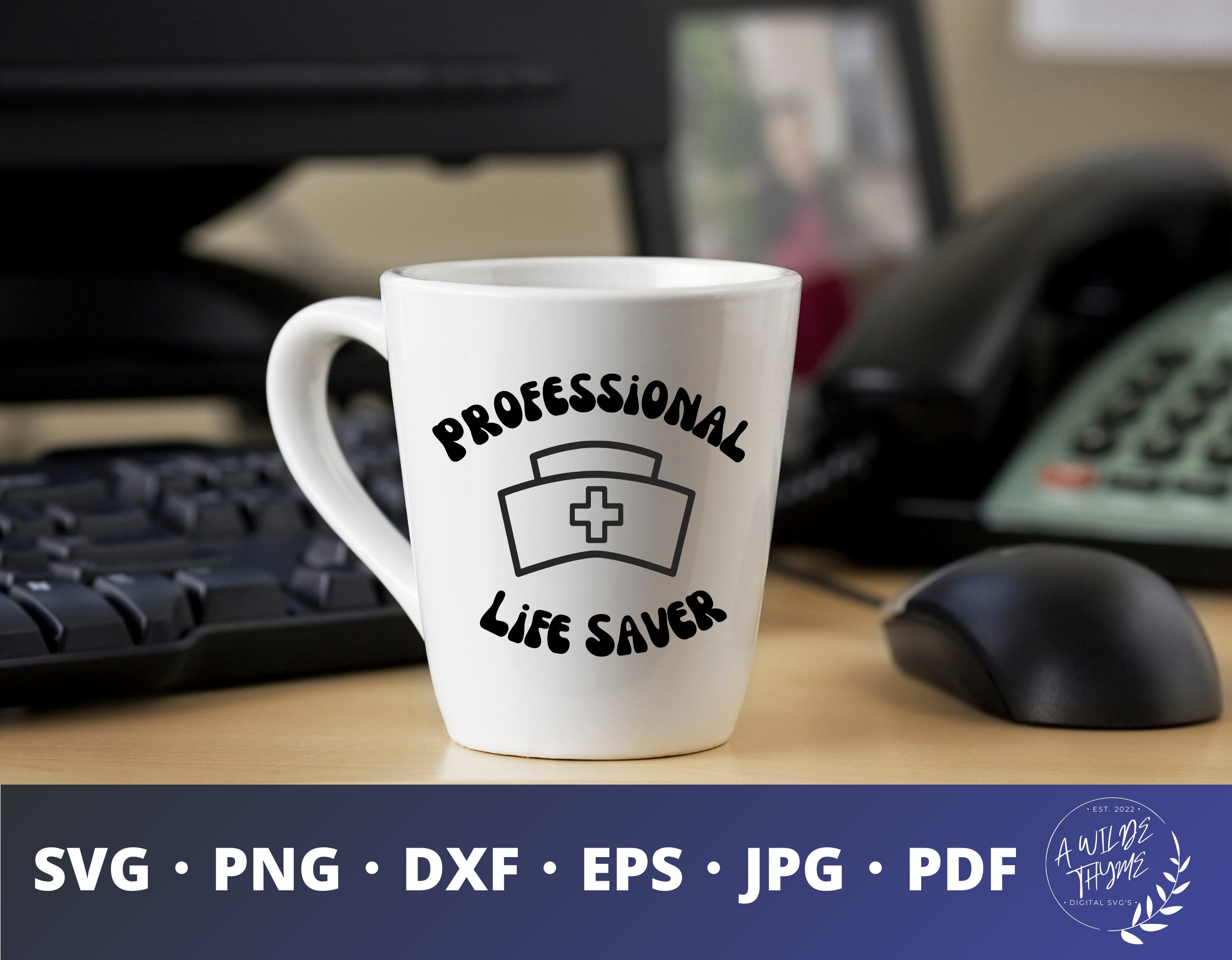 Professional Life Saver Svg Nurse Svg Paramedic Svg - Etsy