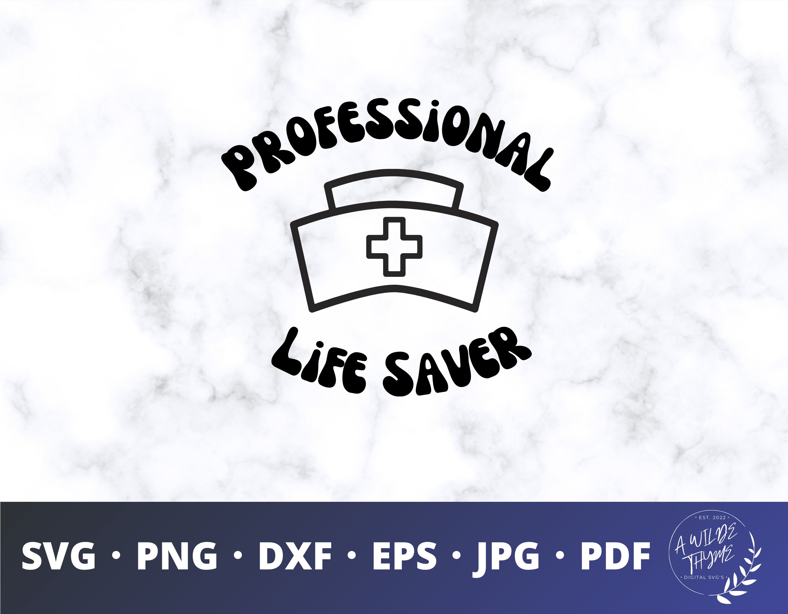 Professional Life Saver Svg Nurse Svg Paramedic Svg - Etsy