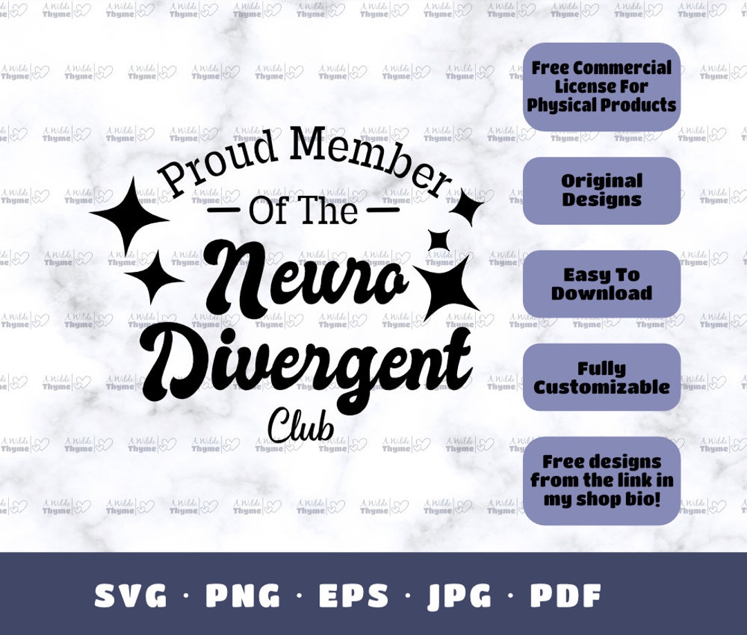 Neuro Divergent Mental Health Autism Awareness Acceptance Matters Club ...