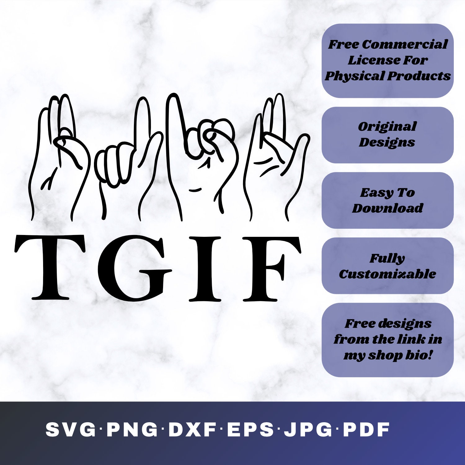ASL Svg, TGIF, Sign Language Svg, TGIF Svg, Tgif Png, Asl Png, Sign ...