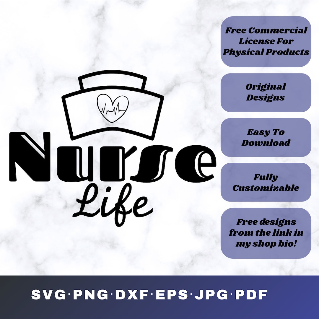 Nurse Life Svg, Nurse SVG, Nurse PNG, Nurse Png, Nurse Life Png, Nurse ...