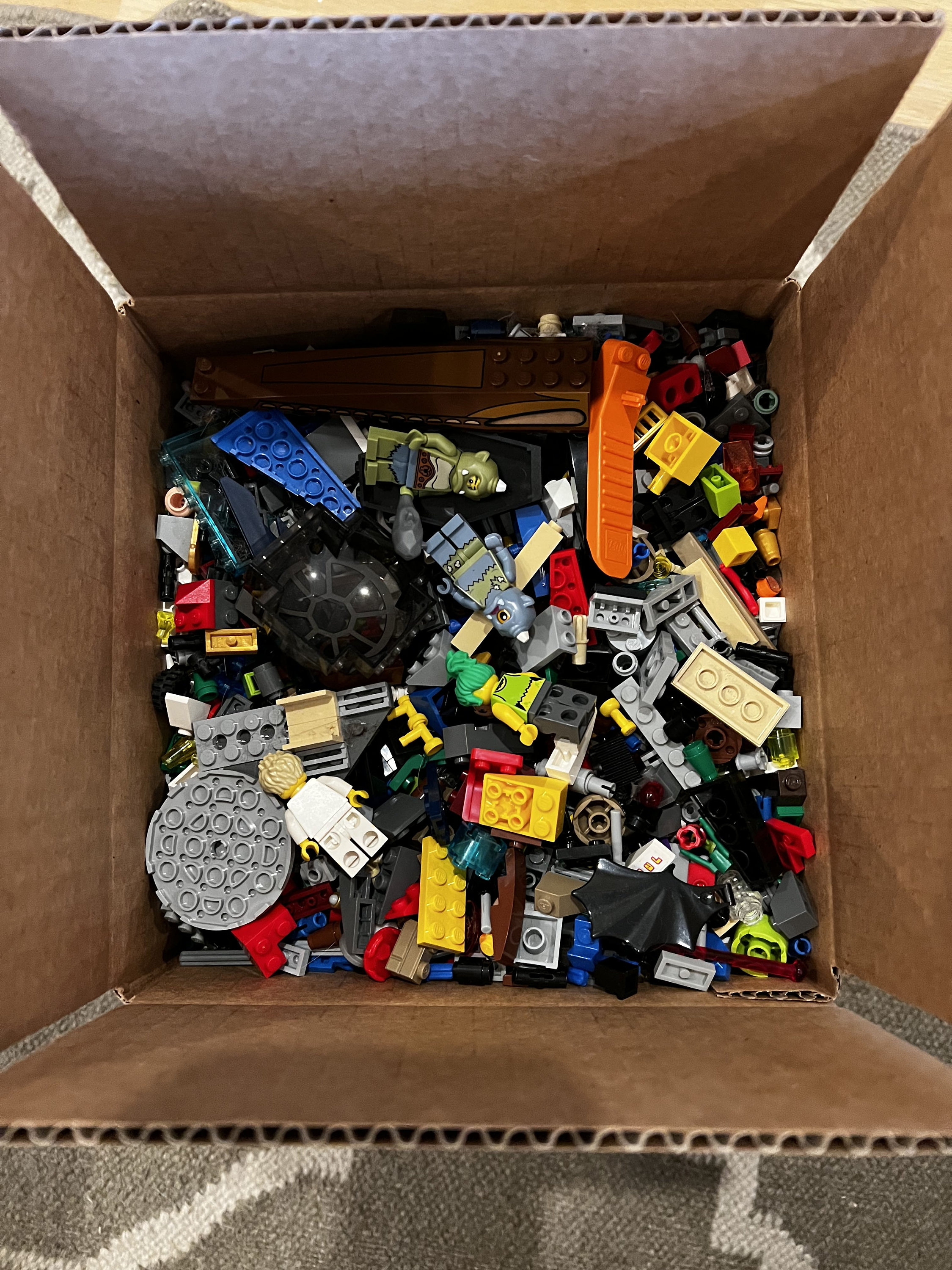 LEGO Big Bulk of 5 Pounds Assorted Loose Genuine Building Bricks - Etsy