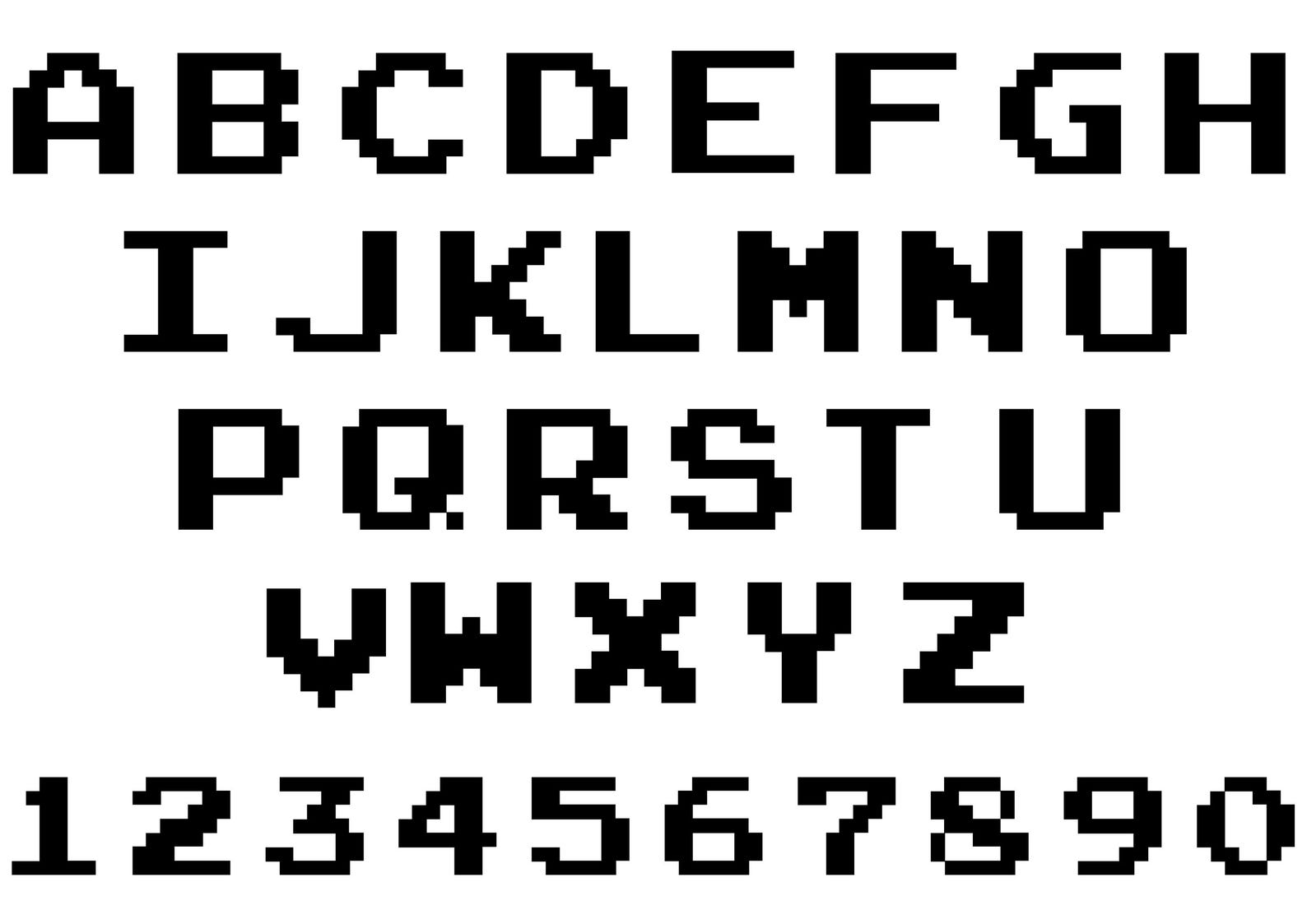 Instant Download , Gamer Font Svg , Gamer Font Alphabet Svg , Video ...