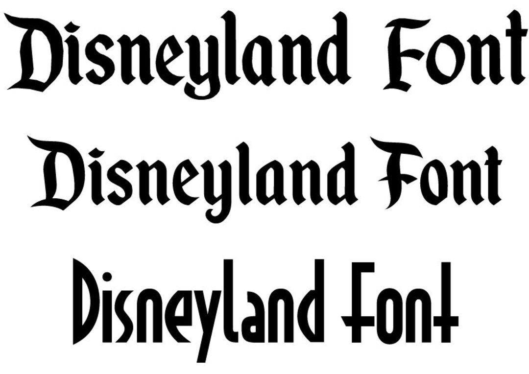 Disneyland SVG, Disneyland Alphabet SVG, Letters SVG, Customize Gift ...