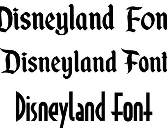 Disneyland Alphabet SVG, Disneyland Font SVG, Letters SVG, Customize ...