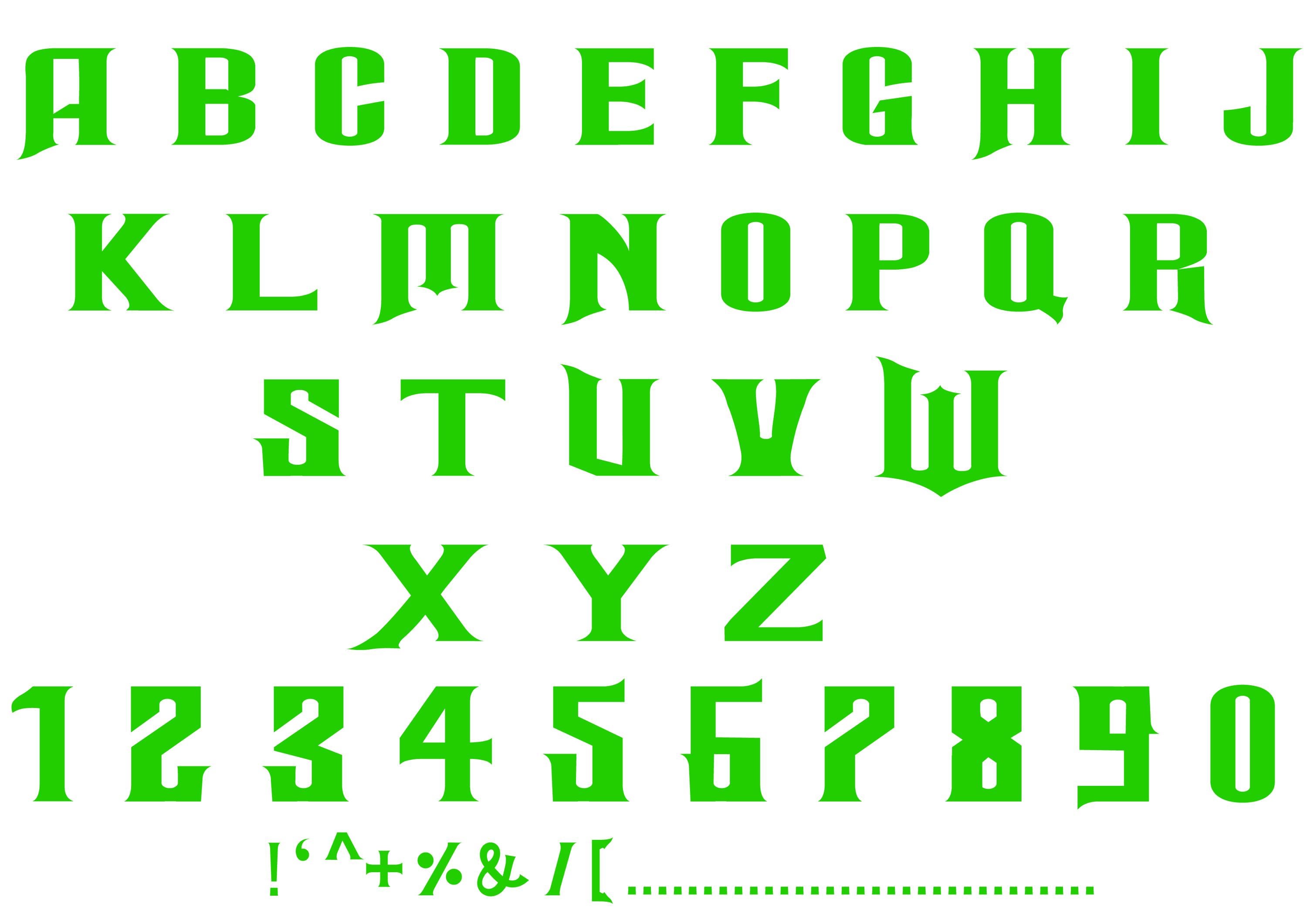 Instant Download 2 Wicked Musical Movie Font SVG and TTF - Wickend Full ...