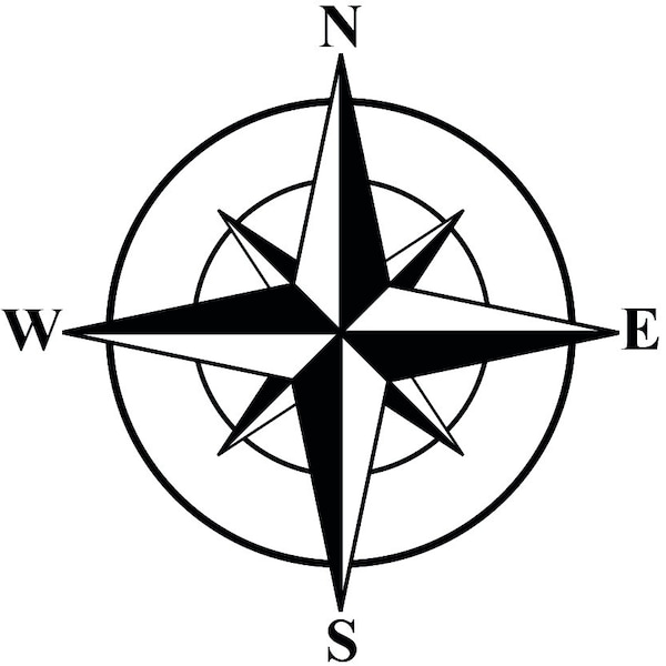 Compass Svg - Etsy