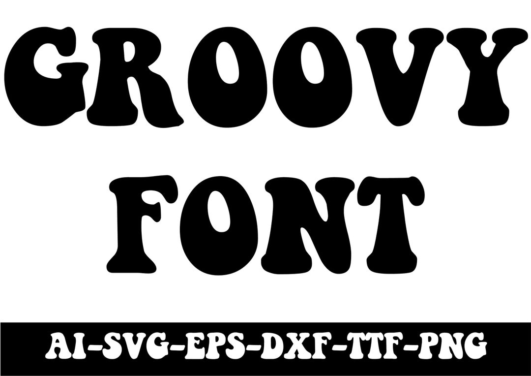 Groovy Font SVG Retro Font Svg Groovy Alphabet Svg Groovy - Etsy UK