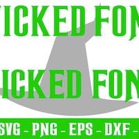 Wicked Svg - Etsy