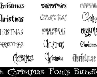 Curly Font Christmas Font Elf Font Christmas Elf Font Santa Font ...