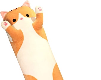 Cat Body Pillow - Etsy