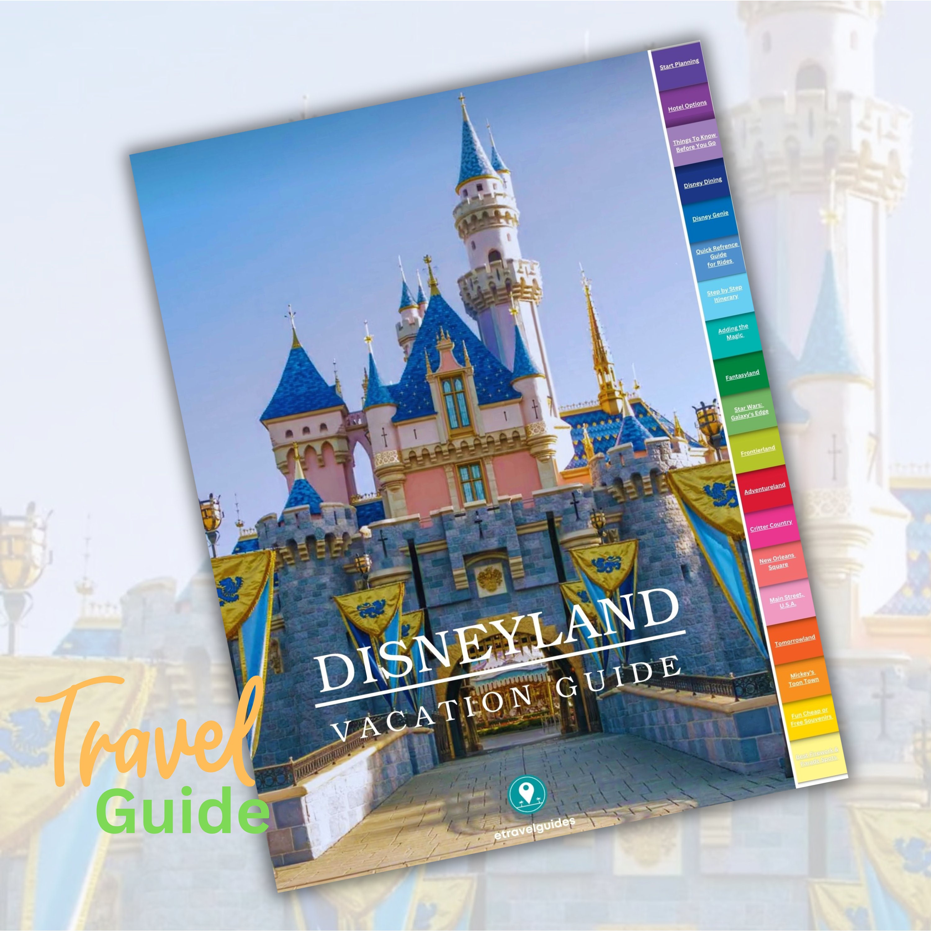 The 1 Disneyland Vacation Guide /digital Planner /digital Download ...