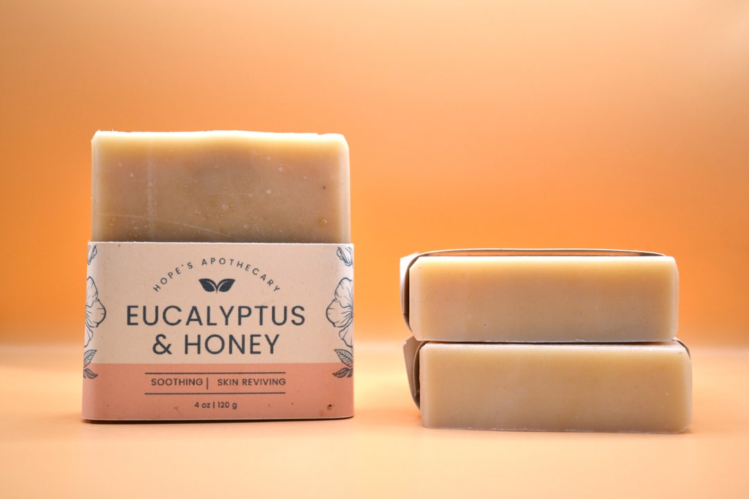 Eucalyptus and Honey Cold Process Soap | Cold Process Soap | Natural ...