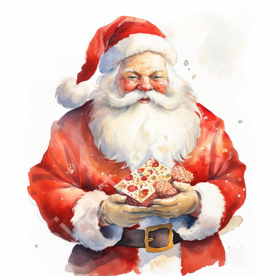 Santa Claus 10 High-quality Jpgs, Digital Planners, Paper Crafts ...