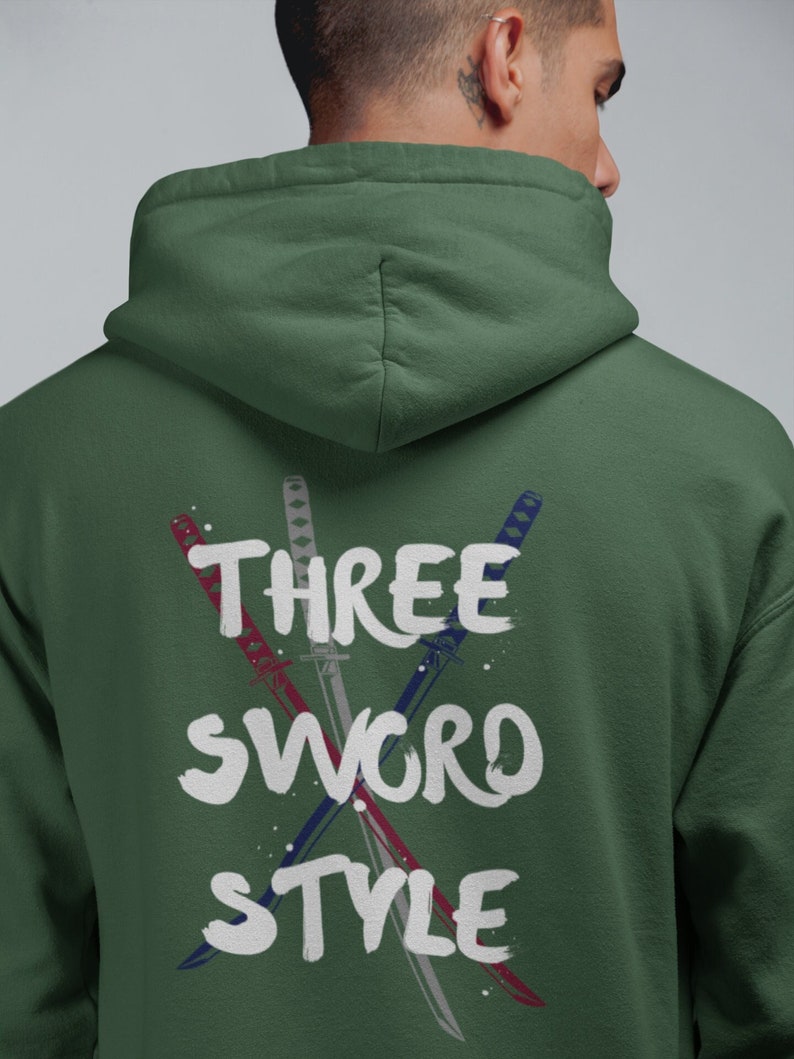 Three Sword Style Hoodie Gym Hoodie and Sweater Oversized Hoodie Gym ...